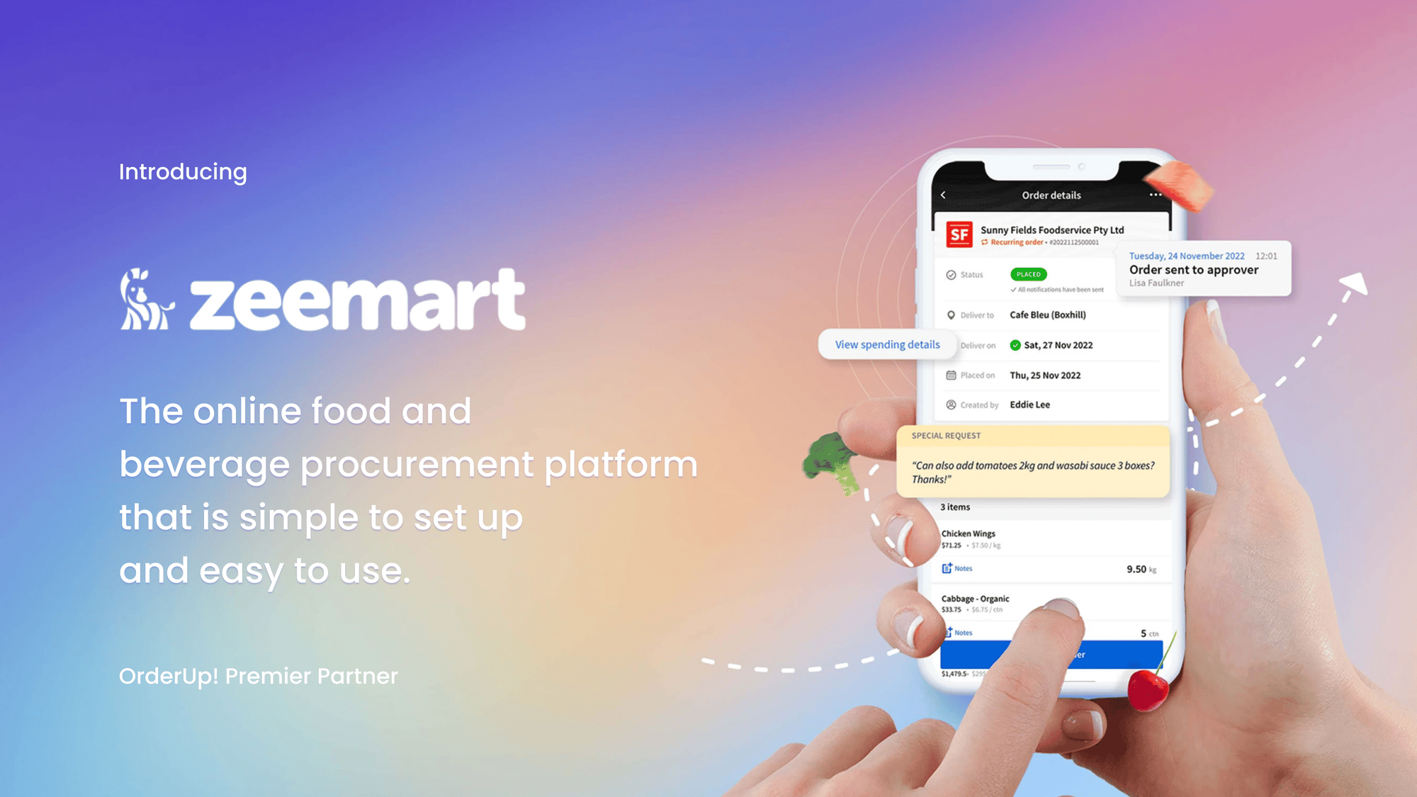 OrderUp! - Zeemart Integration